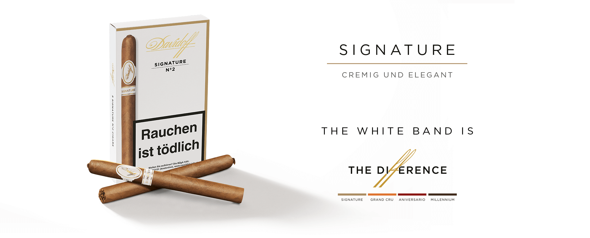 Davidoff Signature-Zigarren – jetzt entdecken